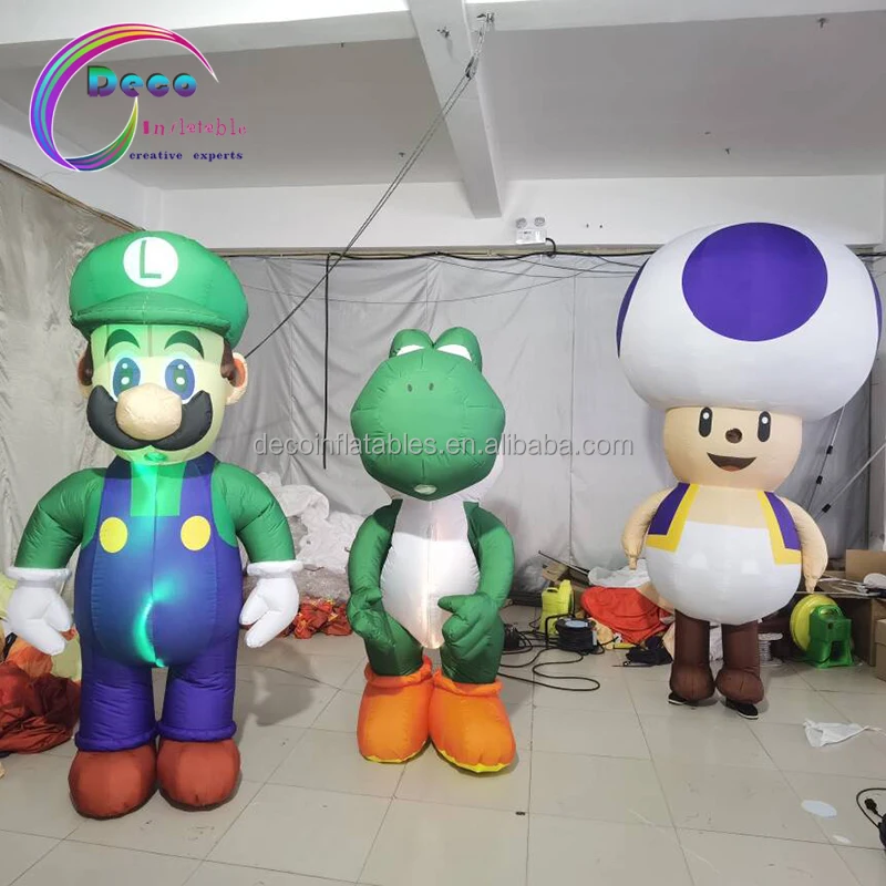 Custom Inflatable Cartoon Costume Inflatable Game Charater Costume ...