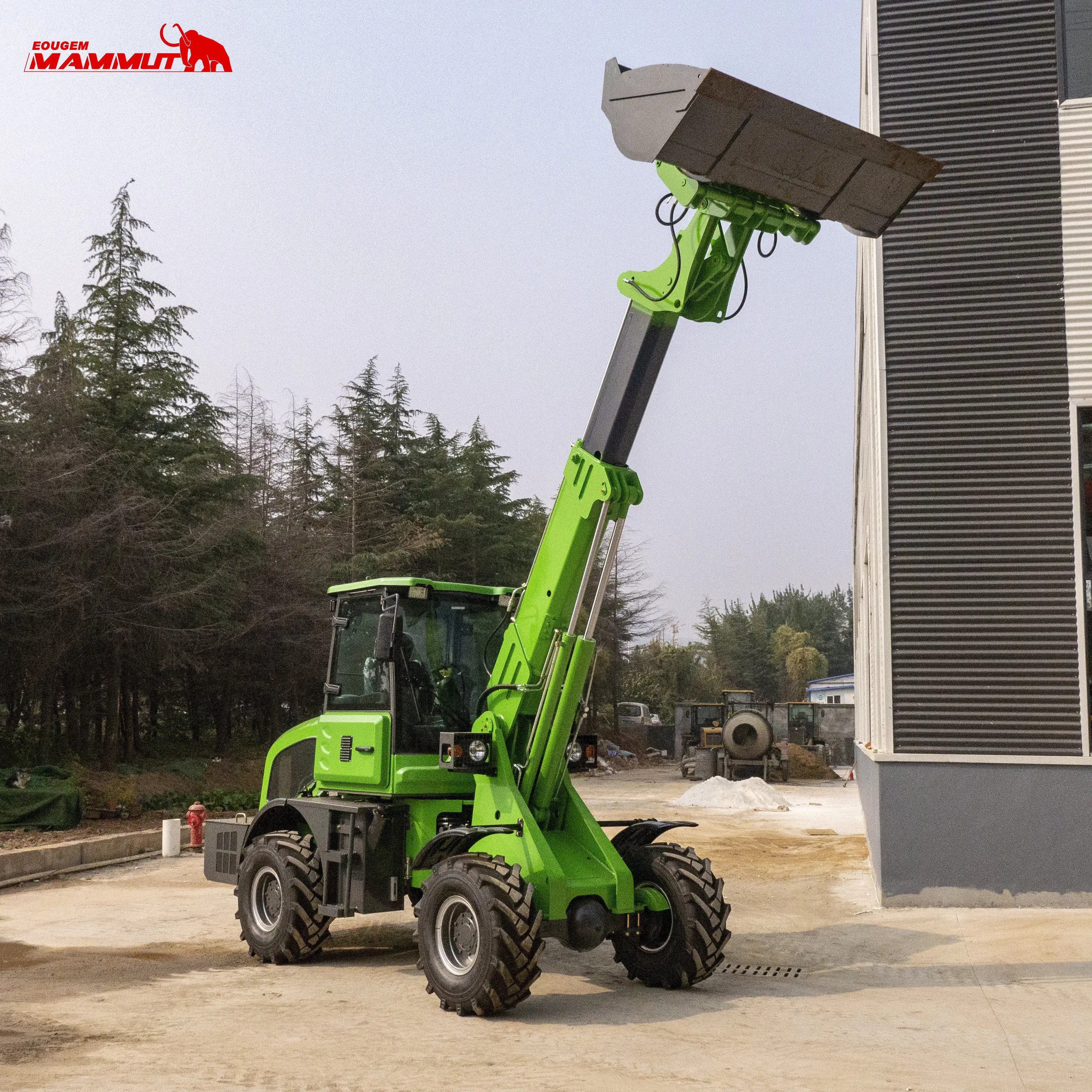 1600kg Telescopic Loader - Efficient Wood Handling Solutions