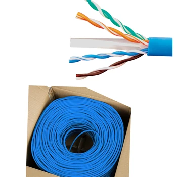 23awg 1000ft Indoor Pass Test Cca Pure Copper Utp Cat 6 4pr ...