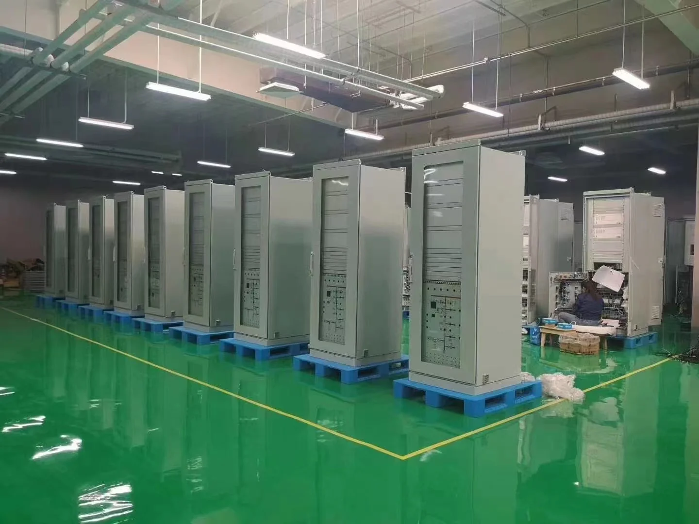 Power Station Outdoor Cabinet 48v 42u 19inch Outdoor Rack Outdoor Power ...