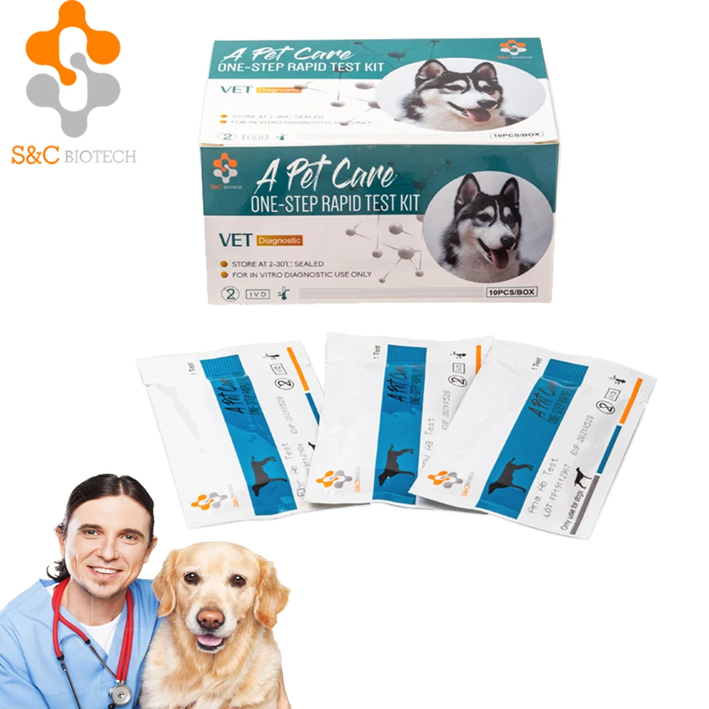 ISO Approved Veterinary Supplies - Rapid Test Kits for Dogs