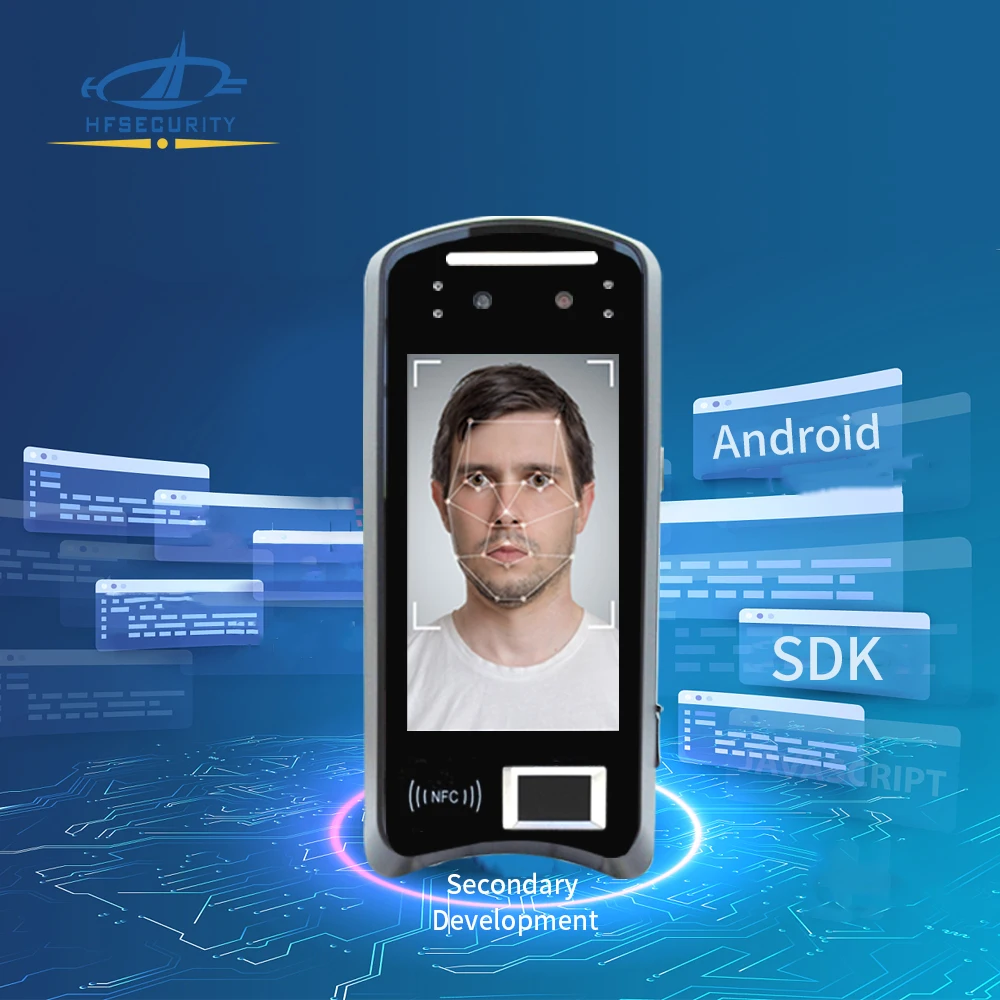 Hfsecurity Face Recognition Access Control Terminal With Nfc Qr Code Reader Hf-x05 - Buy Face ...