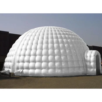 Attractive 10 M Giant Igloo Dome Inflatable Tent With Blower Outdoor ...
