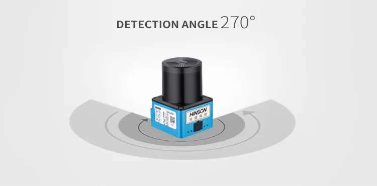 Factory Price Tof 270 Degree Laser Sensor 10 Meters Lidar Sensor ...