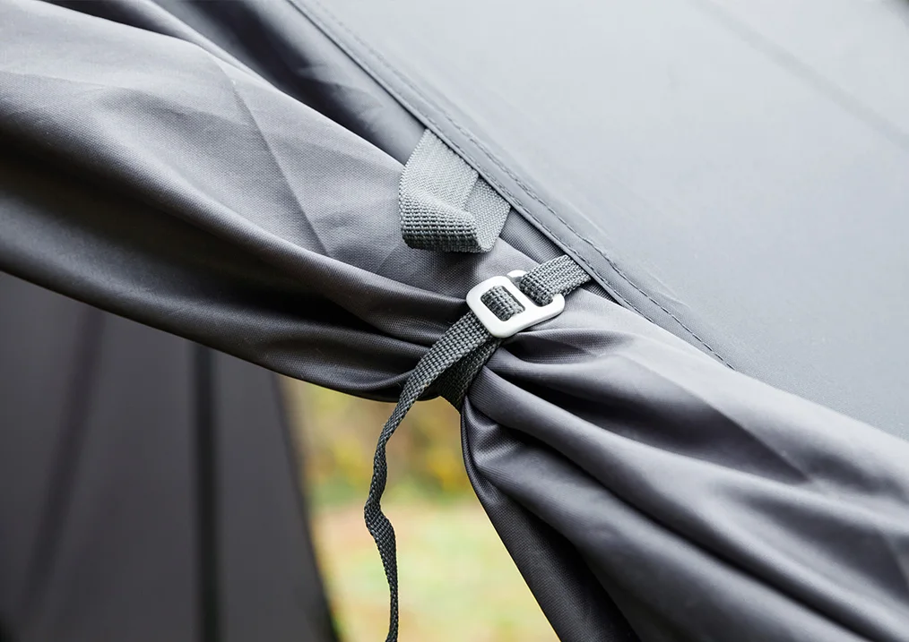 Outdoor Stretch Glamping Geodesic Party Tent Canvas Polyester Fabric ...