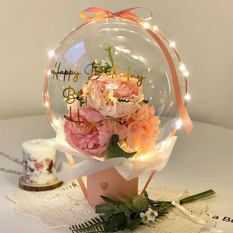 36inch Transparent Bobo Balloon - Perfect for Party Decor