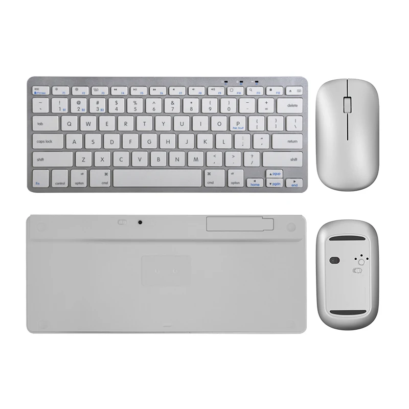 COUSO Wireless Keyboard and Mouse Combo - 78 Keys Rechargeable