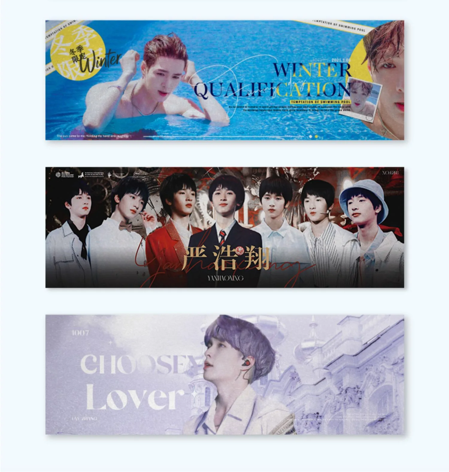 Kpop Hologram Concert Banners - Paper Idol Tour Artwork
