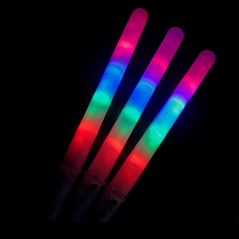 Colorful Glowing Cotton Candy Light Stick for Parties & Events OEM
