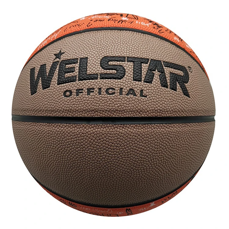 Official Size 7 Basketball Laminated Basketball with Logo Basketball ...