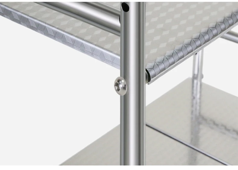 Under Sink 2-Tier Expandable Stainless Steel Organizer Shelf Kitchen ...