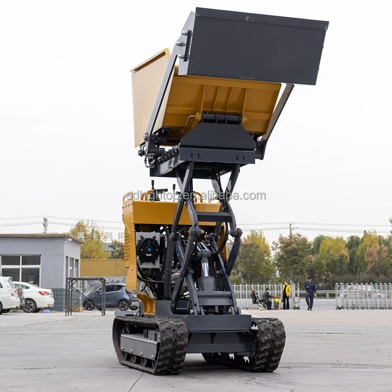 Factory Hydraulic Tracked Gasoline Mini Lifting Dumper Self Loading ...