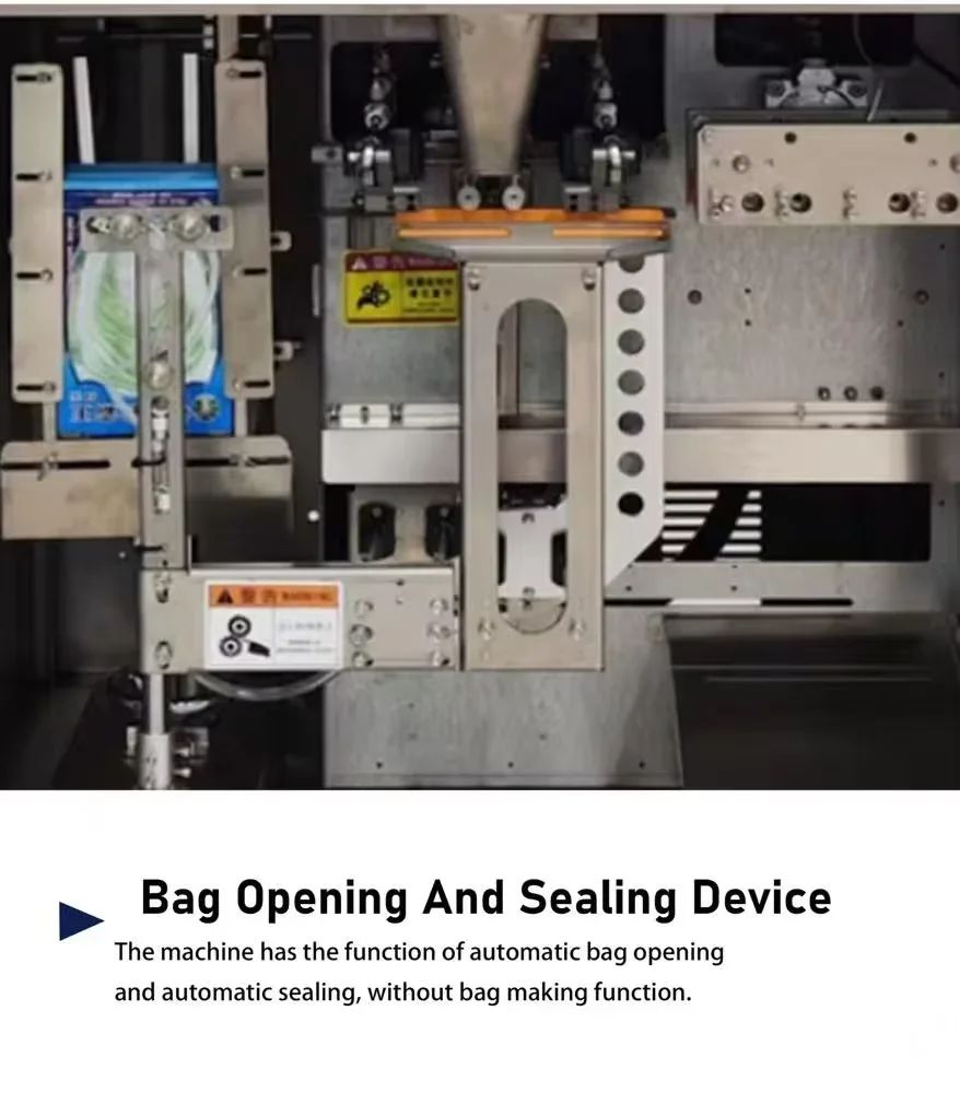 Rotating Doypack Filling Gusset Prefabricated Bag Square Flat Bottom ...