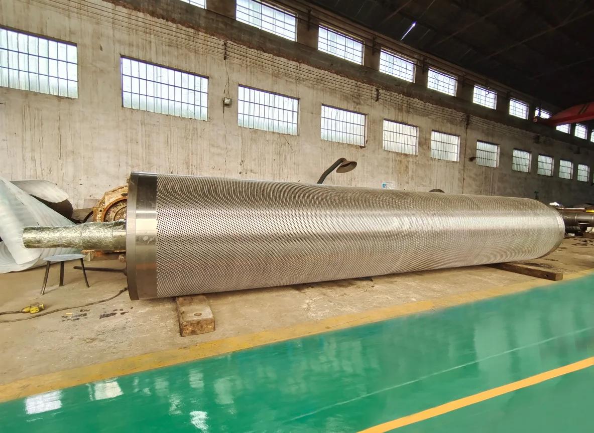 Hot Product Paper Pulping Production Line Combination Roll For Tissue ...