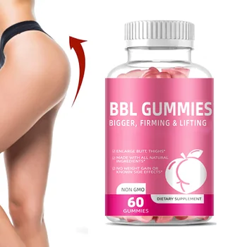 Oem Logo Hip Enlargement Gummies Butt Enhancement Pills Bbl Gummies Custom Logo - Buy Butt ...