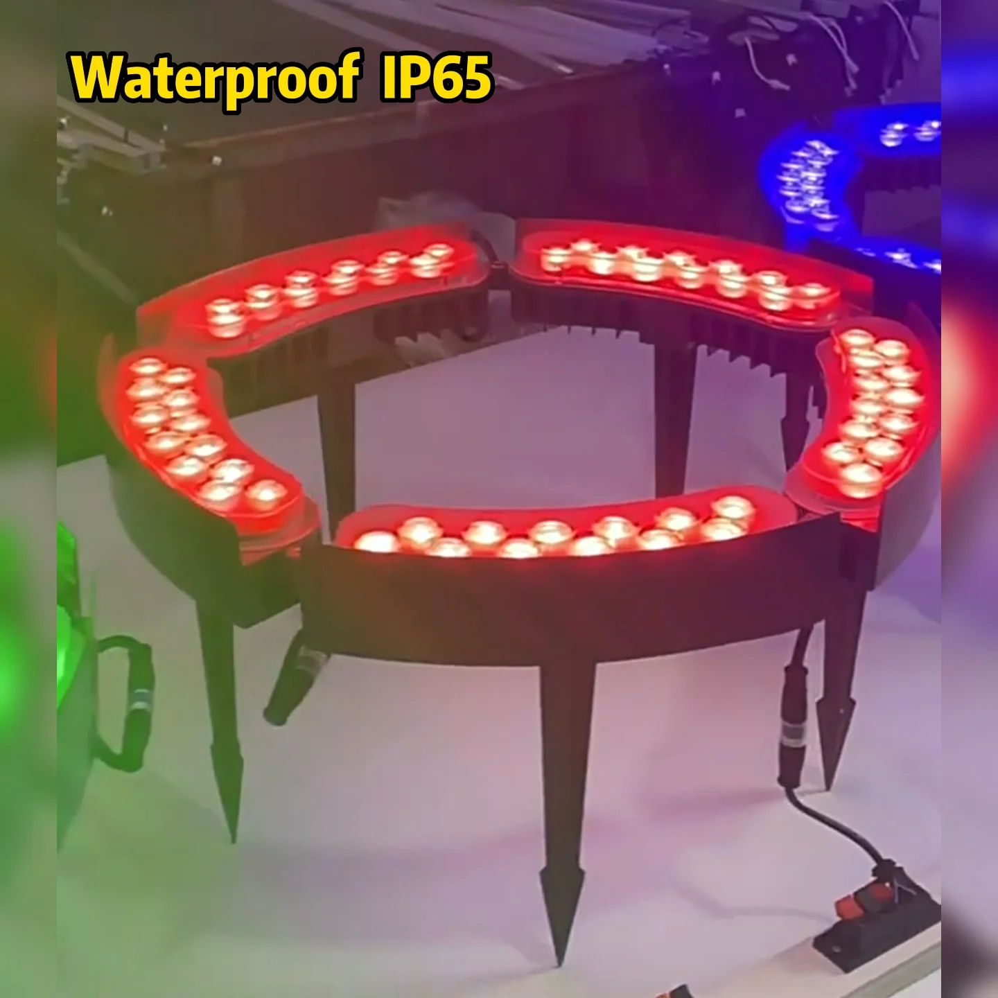 Palm Tree Ring Light Hug Tree Led Landscape Led Light Outdoor ...