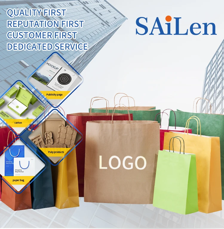 Custom Biodegradable Kraft Paper Bags - Luxury & Sustainability