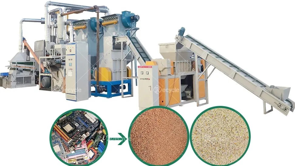 High Quality E Waste Printed Circuit Board Pcb Recycle Machine ...