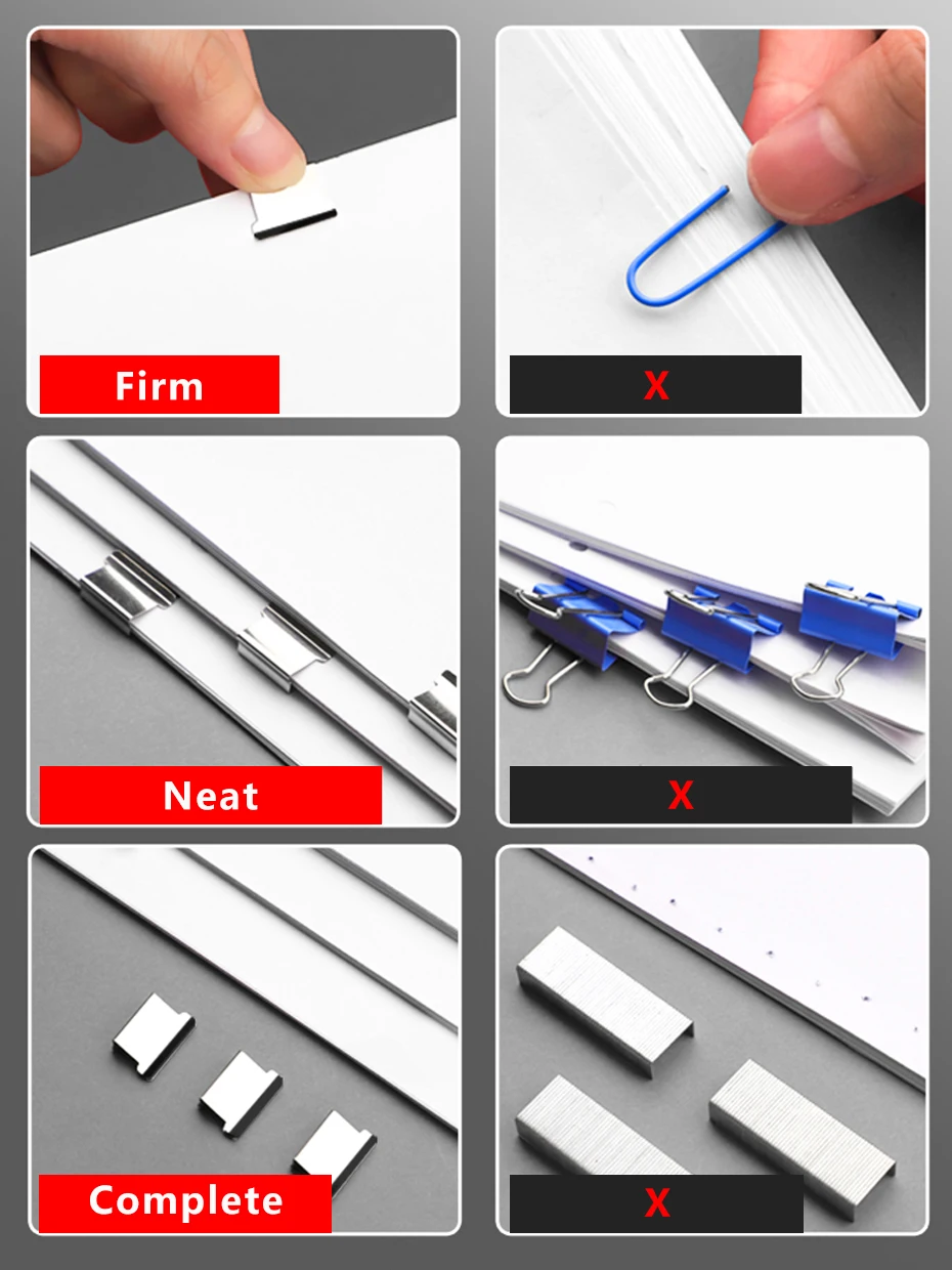 Deli 8591f Hand A4 Paper Clipper Fixer Stationery With Refills Metal ...