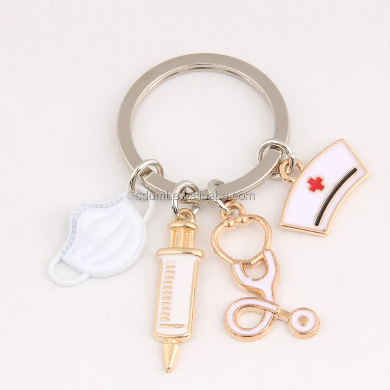 Heartbeat Doctor Tool - Stethoscope Key Chain for Nurses