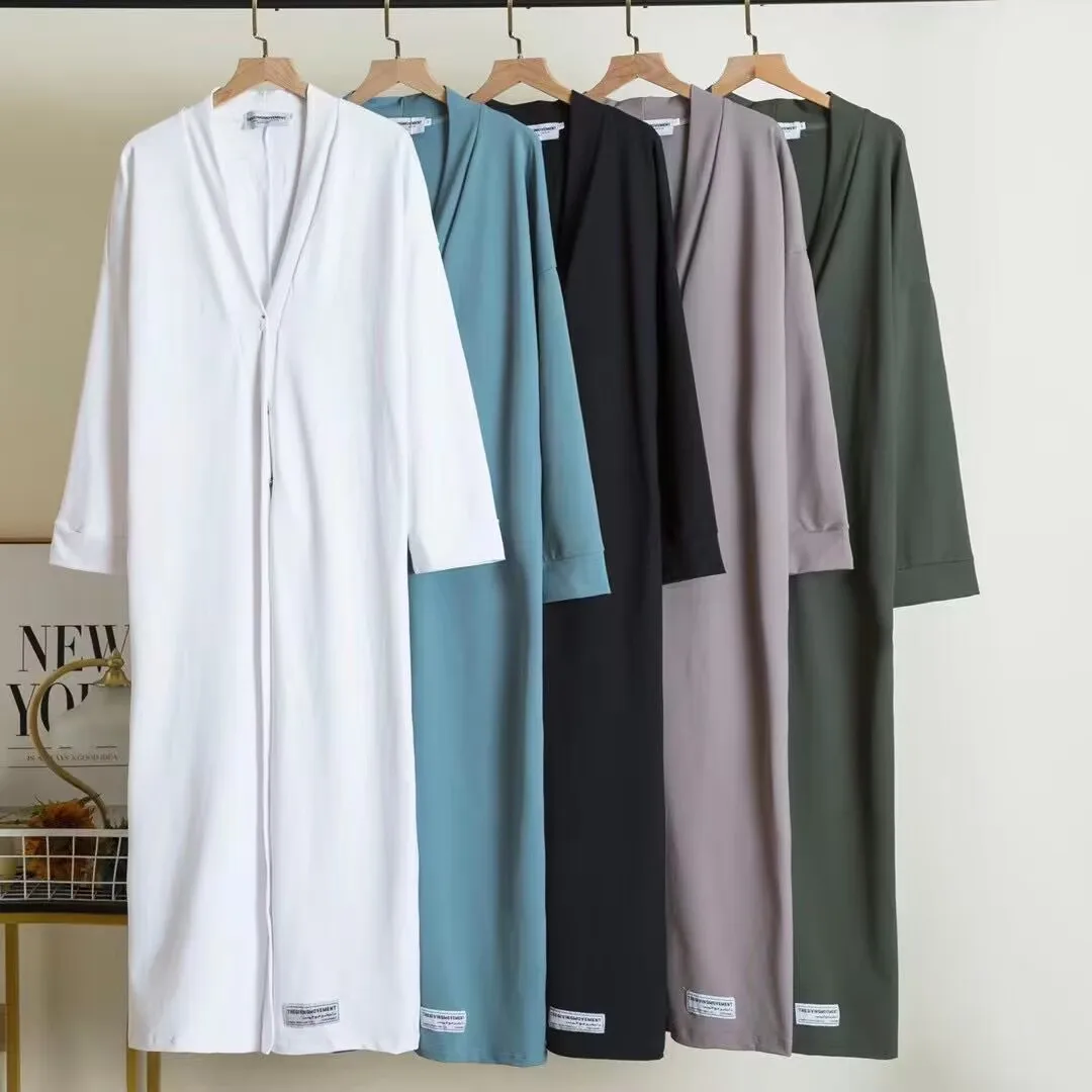 Arab Robe Dubai Ramadan Muslim Hijab Dress Kaftan Bubble Satin Abayas ...