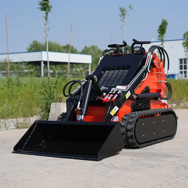 New Used Mini Skid Steer Loader Epa Ce Engine Chinese Diesel Crawler ...