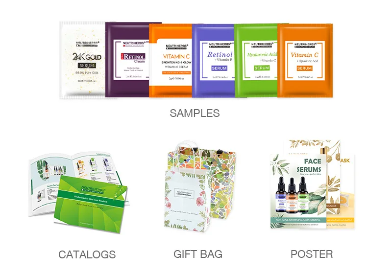 Private Label Travel Facial Kit - Brightening Skin Care Set