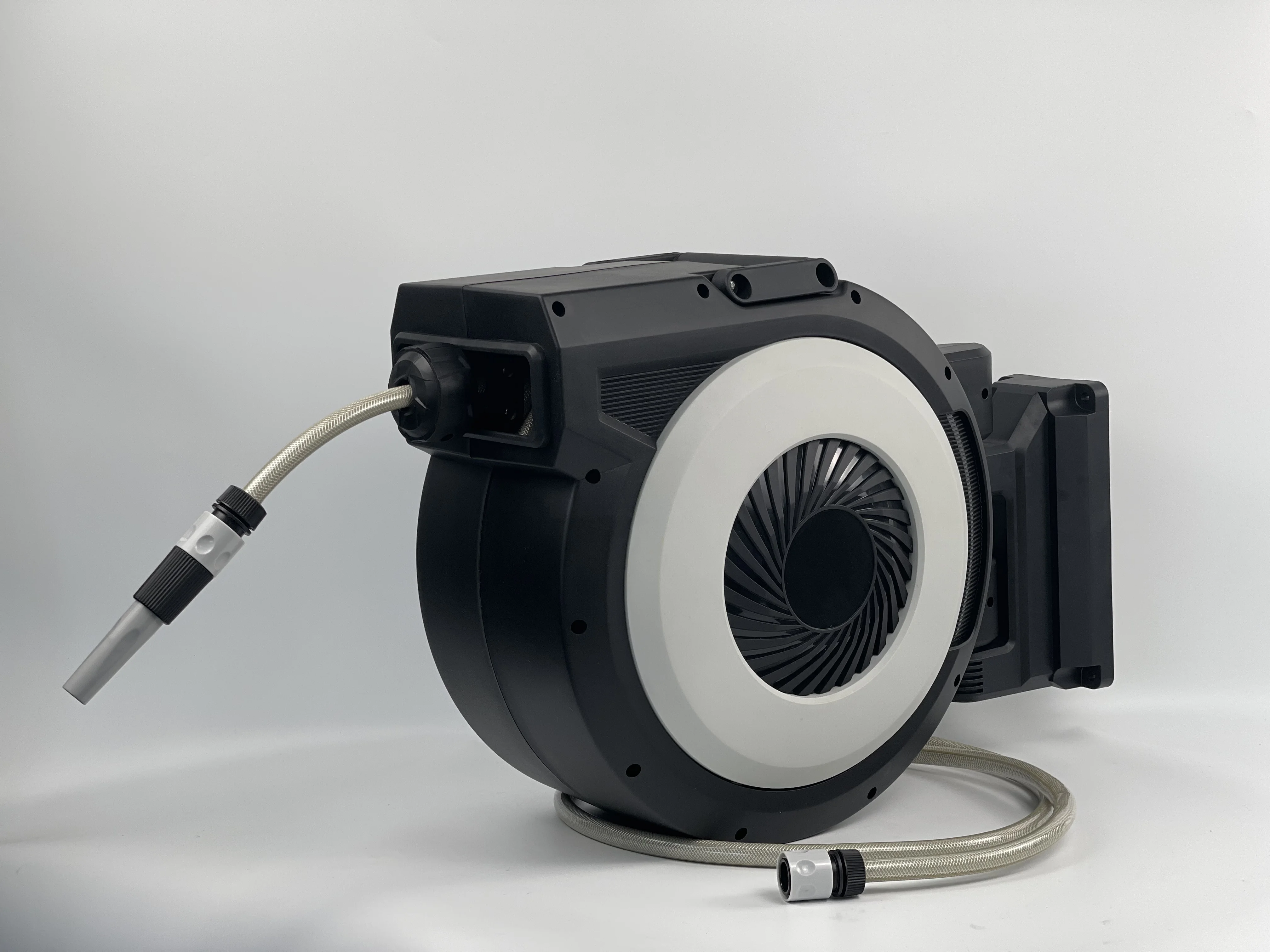 20M Auto Roll-up Retractable Water Hose Reel Garden Hose Car Washing ...