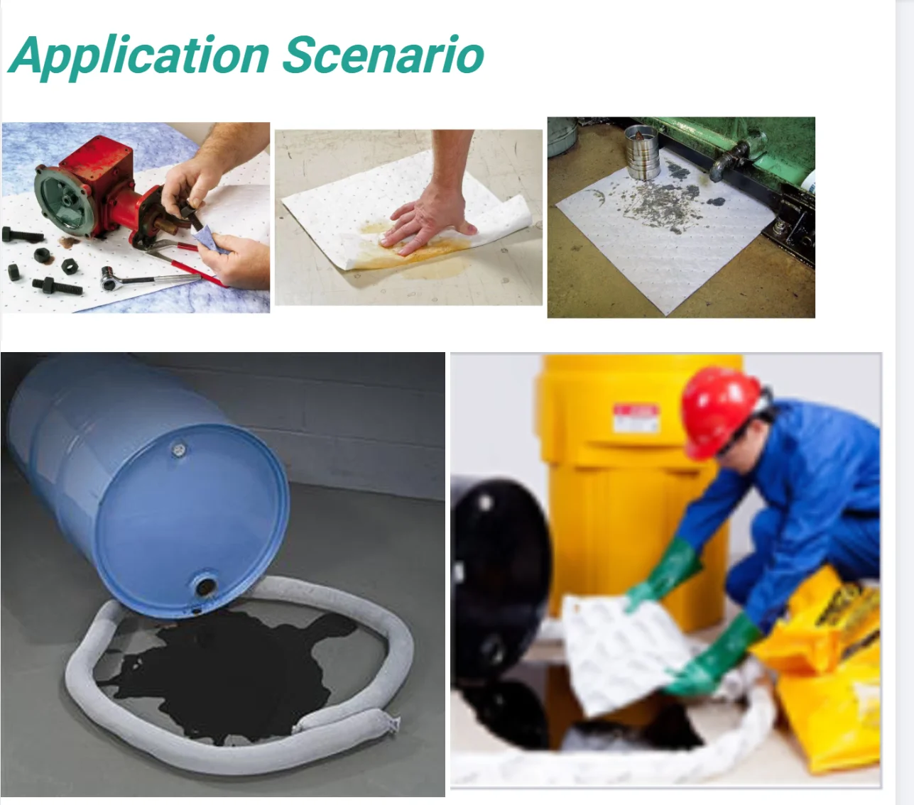 Oil Spill Plan Absorb Contain Oil Absorbent Boom - Healthrun