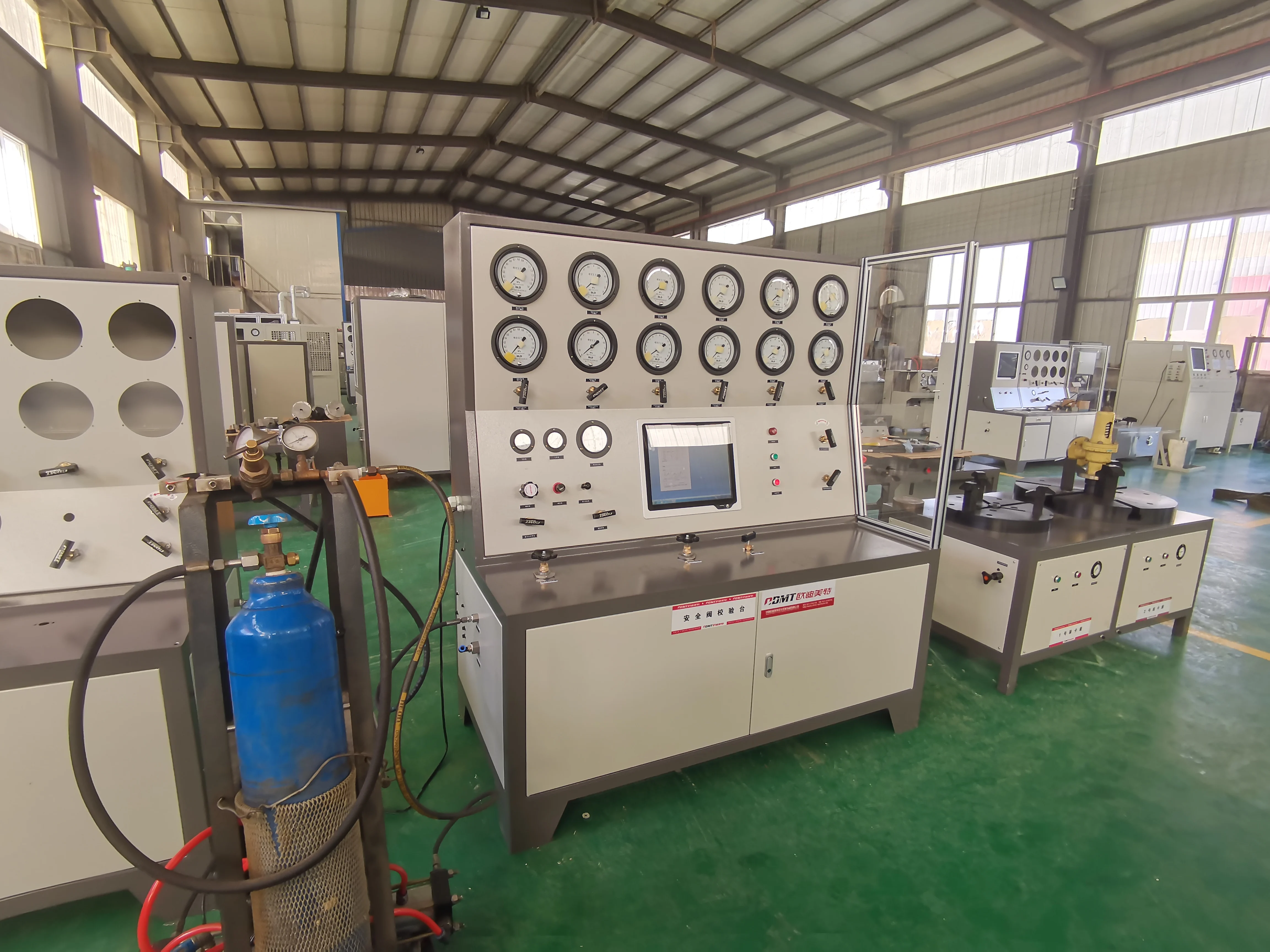 ODMT Computer Flange Safety Valve Calibration test Bench DN200 DN400 ...