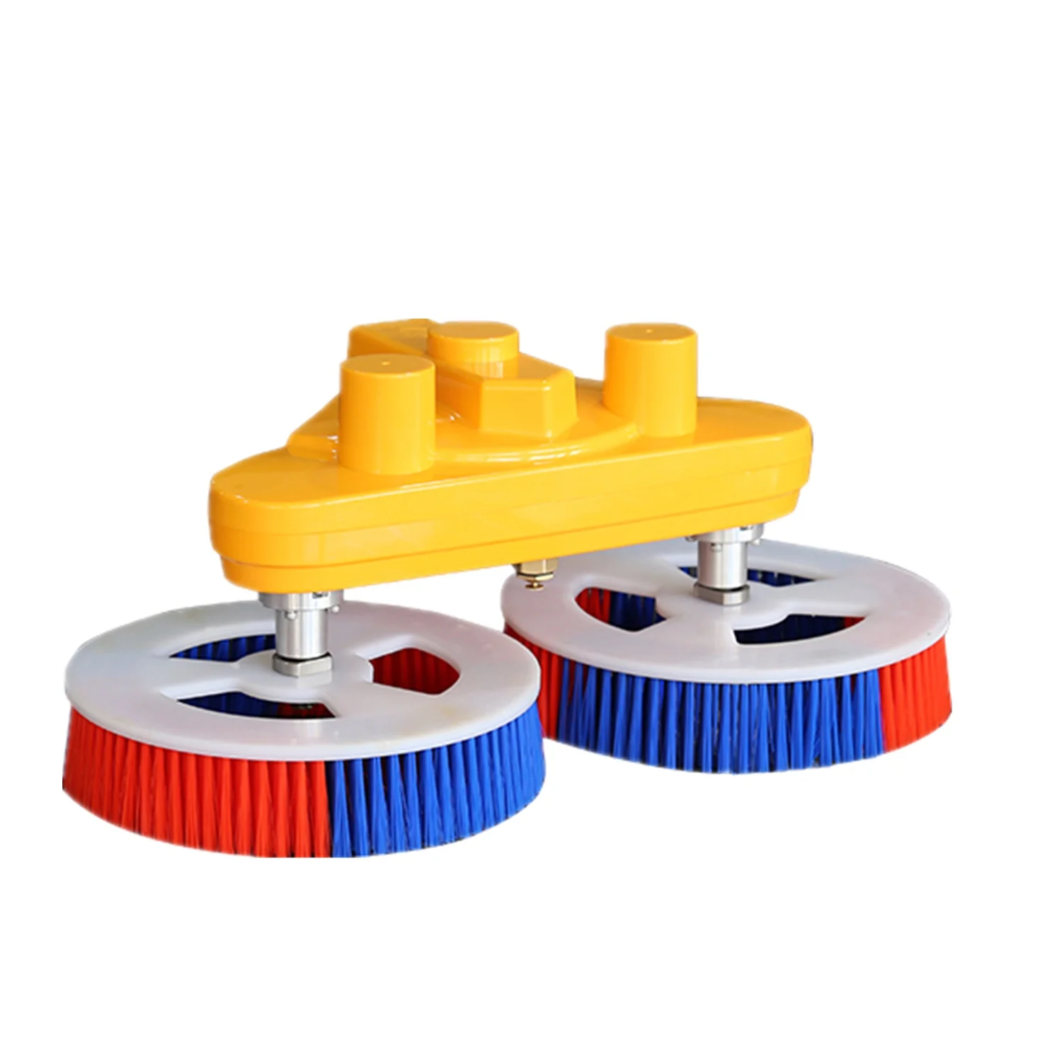 Multifit Electric Double Head Solar Panel Electric Cleaning Brush Kits ...