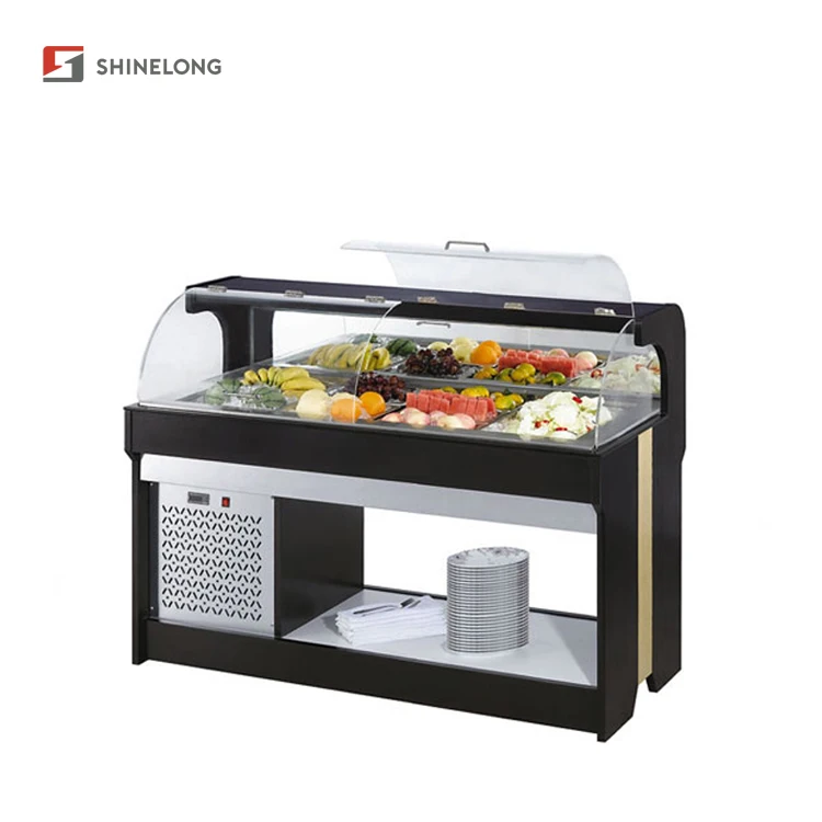 Commercial Electric Table Top Cold Salad Bar - SHINELONG