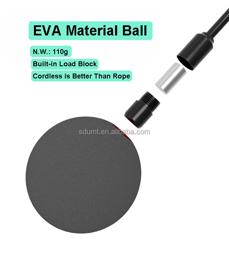 Wholesale Fitness Equipment Wireless Foam Handle Cordless Jump Rope ...