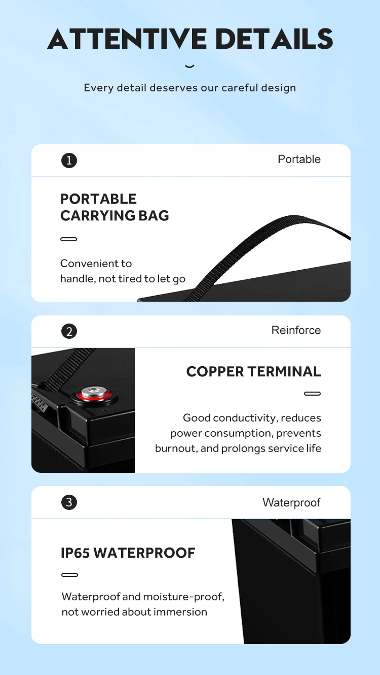 12v Lithium Battery Smart Bms Lifepo4 Battery 12v 24v 50ah 100ah 200ah ...