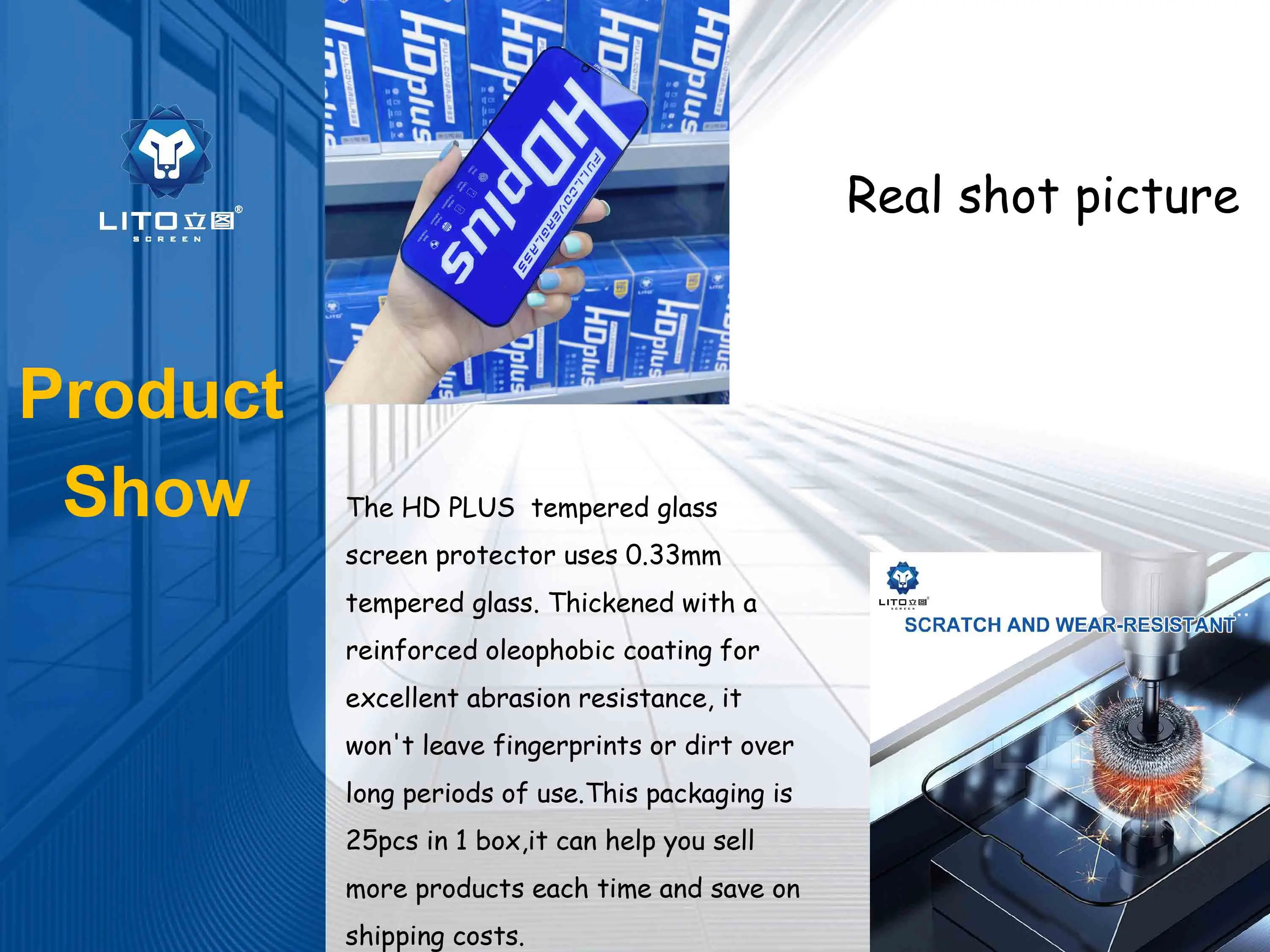 Tampered Glass Mobile Phone Screen Protector Sheet for IPhone Samsung ...