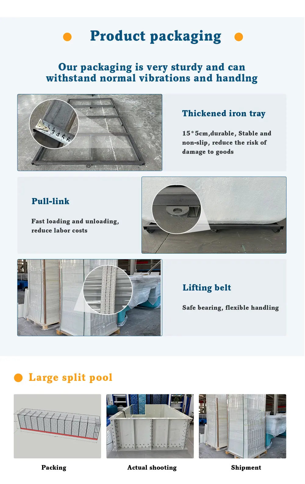 Outdoor Custom Fiberglass Swim Spa Pool - Luxury & Style