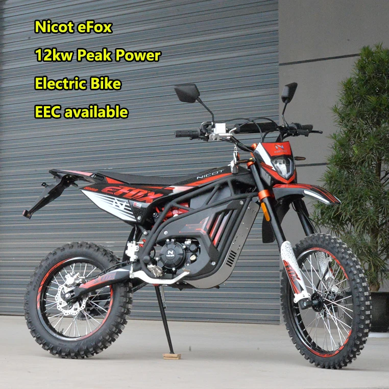 Nicot Efox Eec 12kw Electric Dirt Bike Electric Sports Motorcycle ...