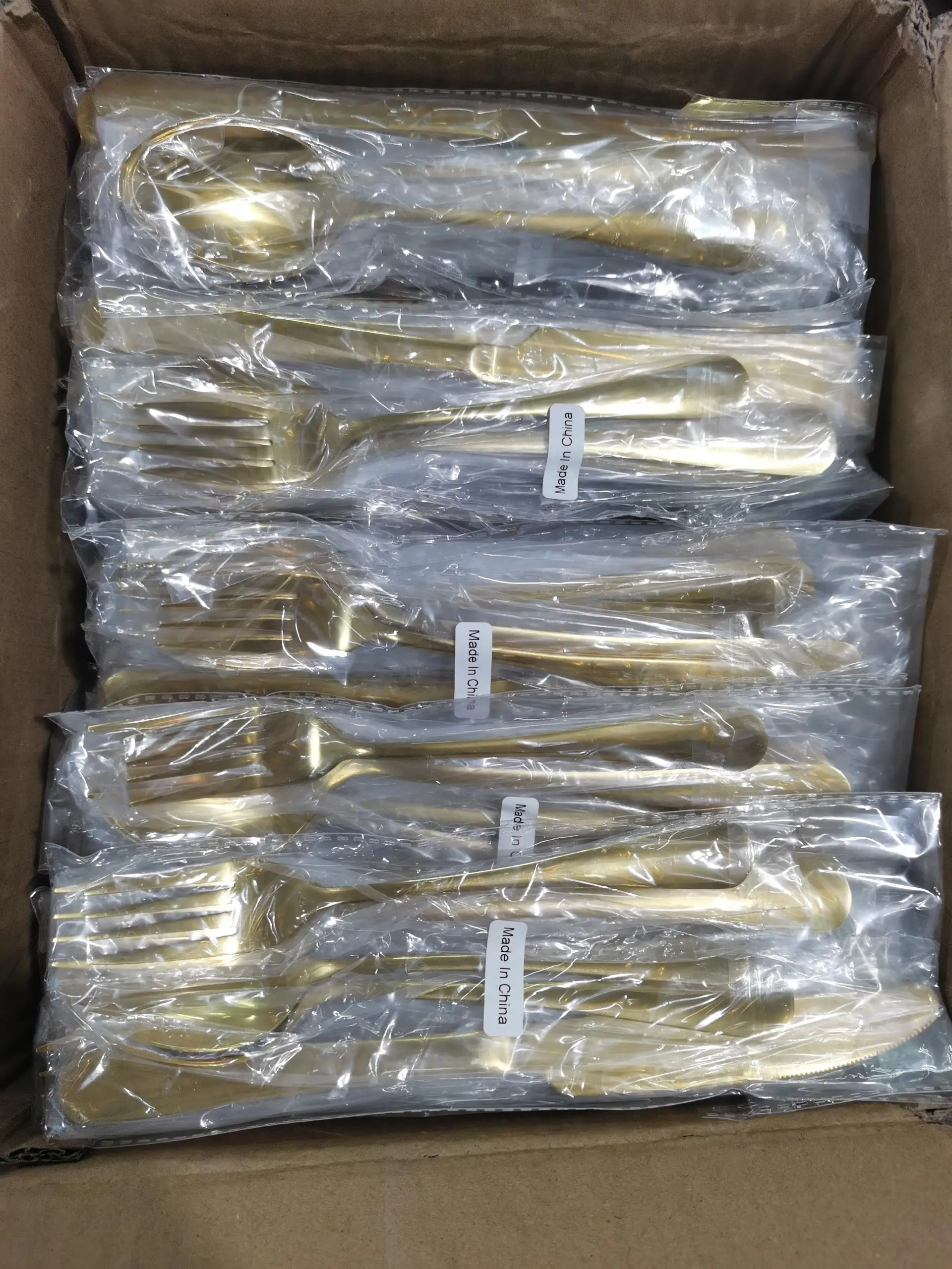 Wholesale Reusable Luxury Bulk Spoons Forks And Knives For Events Thick ...