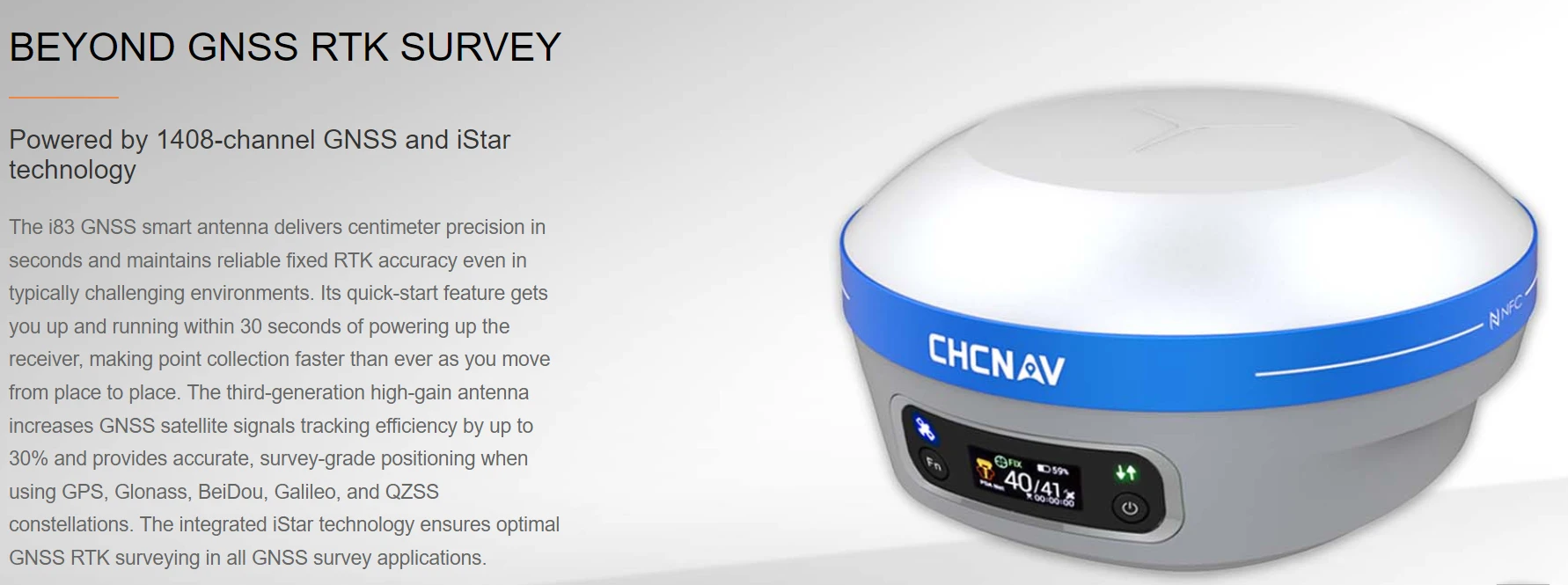 CHCNAV GNSS RTK Receiver Software for RTK GPS I93 Pro & ODM | Wholesale
