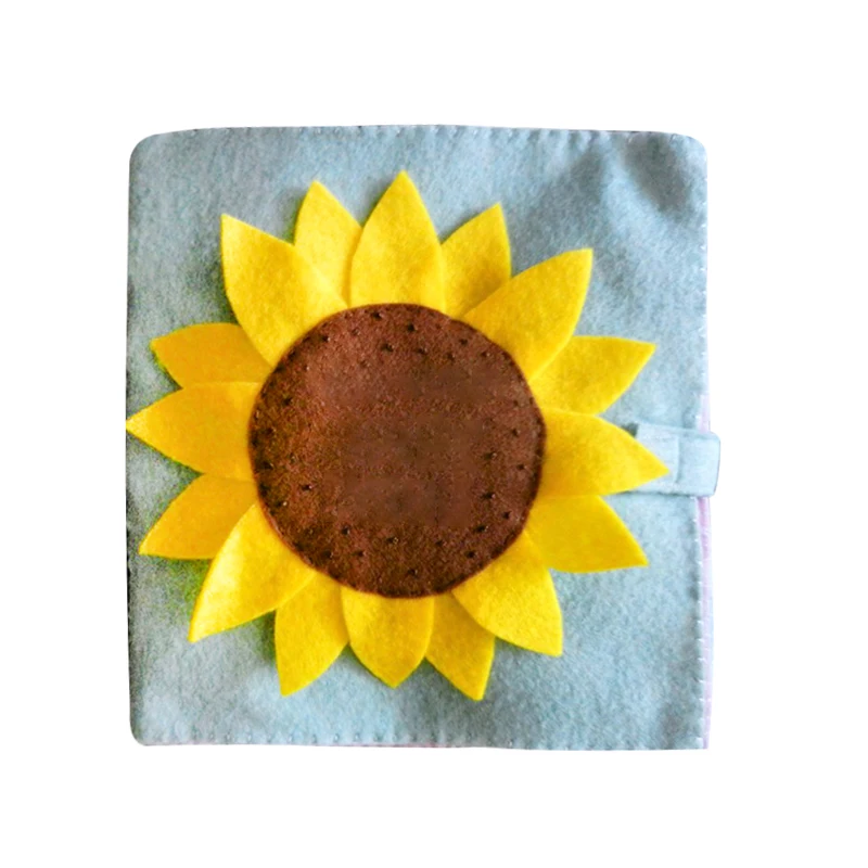 Baby Montessori Interactive Felt Story Activity Book Quiet Felt Busy ...