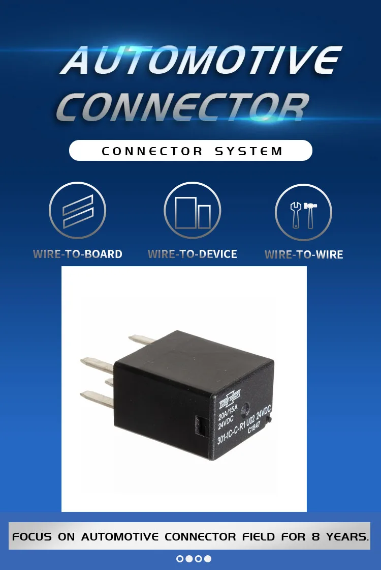 301-1C-C-R1-U02-24VDC Mini ISO Automotive Relay by YBADDVANCE