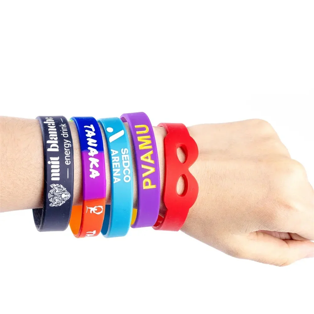 Wholesale Price Rubber Wrist Band With Custom Logo High Quality ...