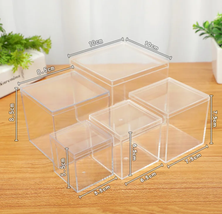 Good Quality Square Transparent Box - Clear Plastic Storage