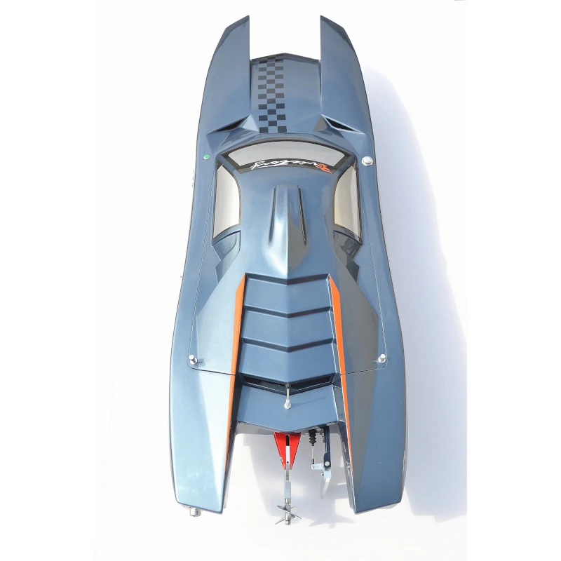 49'' Fiberglass G30K Raptor Nitro RC Boat - 30cc Engine, High Speed ...