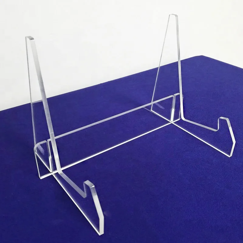 Acrylic Book Stand Holder With Ledge Clear Acrylic Book Easel With ...