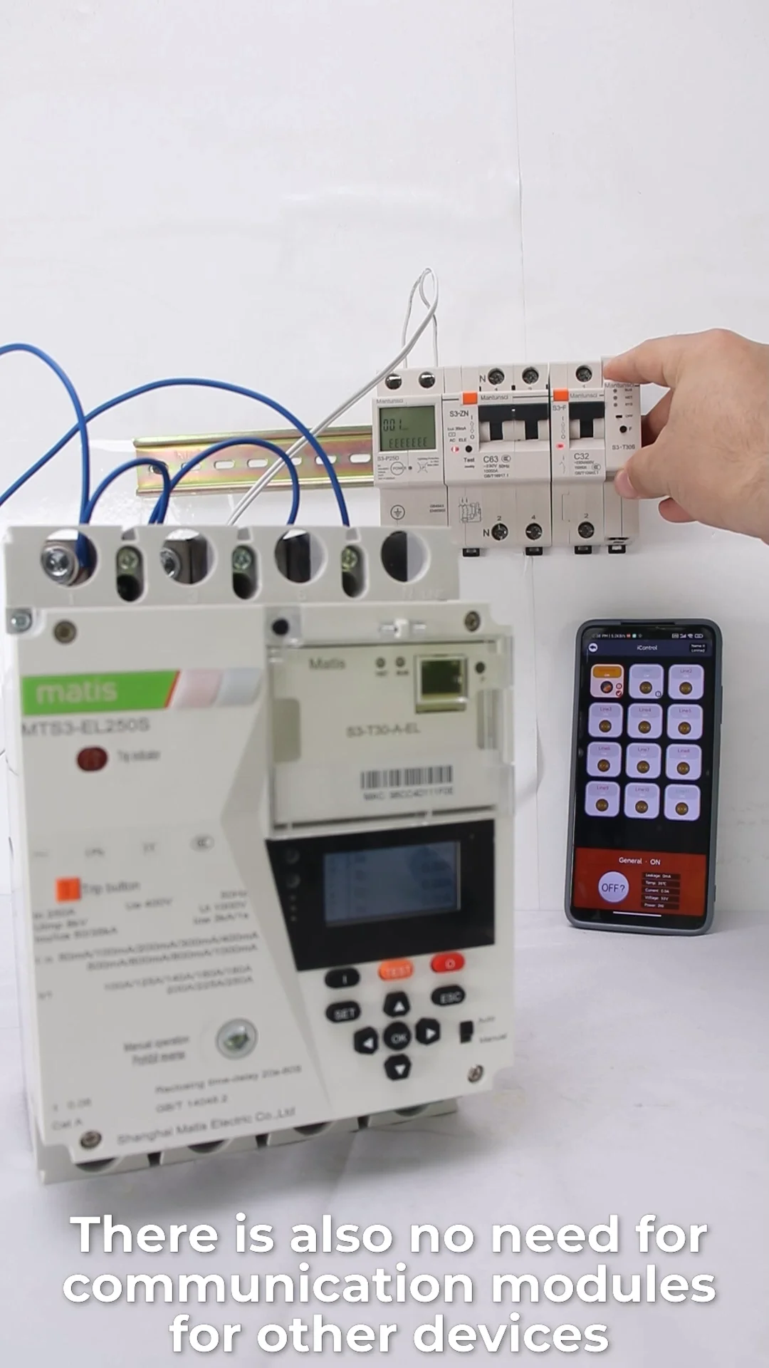 New Mccb Elcb Circuit Breaker 4p Smart Mccb With Rs485 - Buy Mccb ...