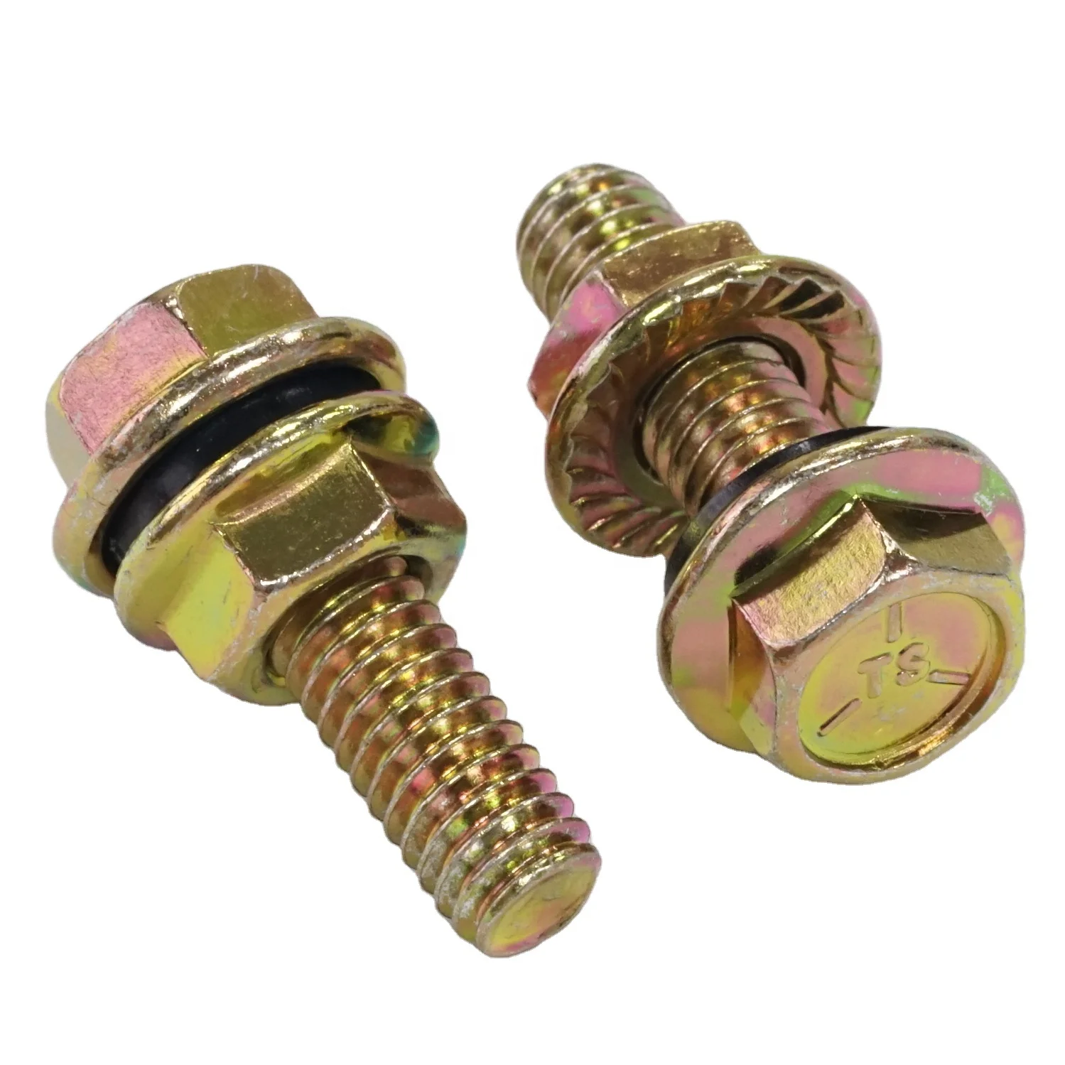 SAE J429-tornillo de brida hexagonal de alta resistencia, grado 5, 5/16-18x1/4, listo para ...