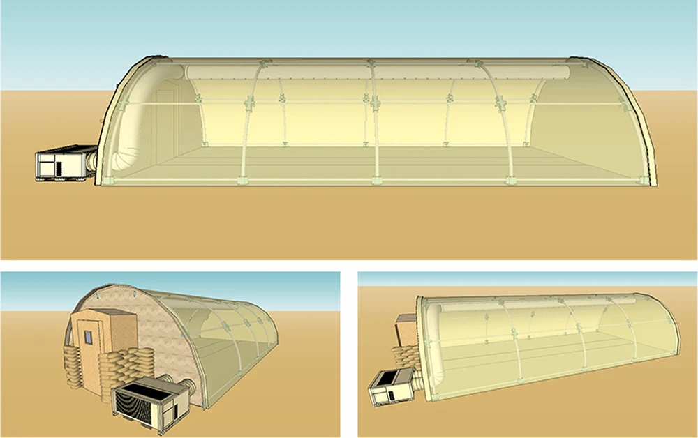 18KW/60000BTU/7HP Portable Tent air Conditioner ECU Unit Fast ...