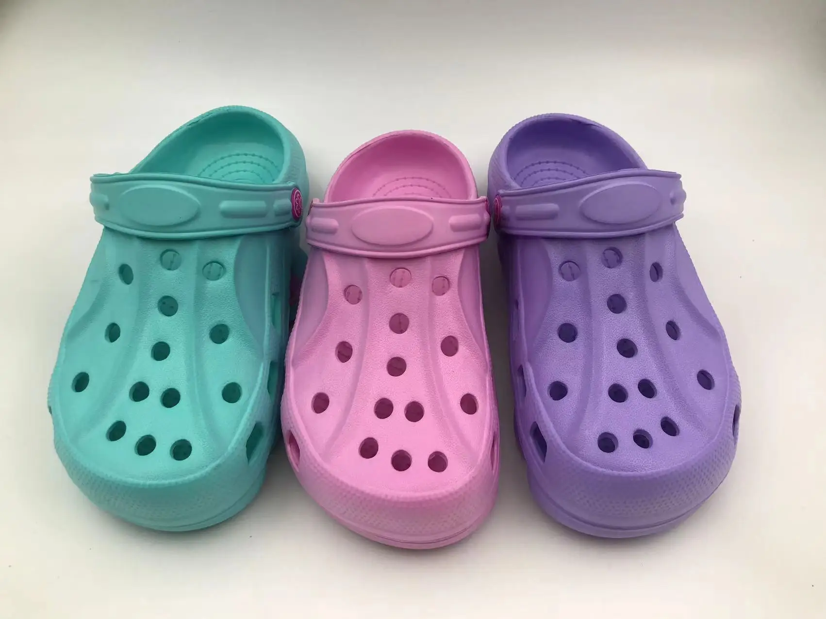 Summer Kids Clogs Shoes Boys Girls Solid Light Non Slip Children Garden ...