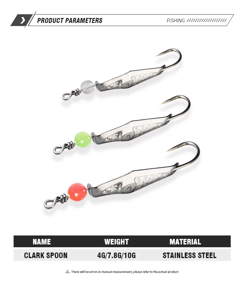 Palmer Stainless Steel Clark Spoon - Trolling Lure